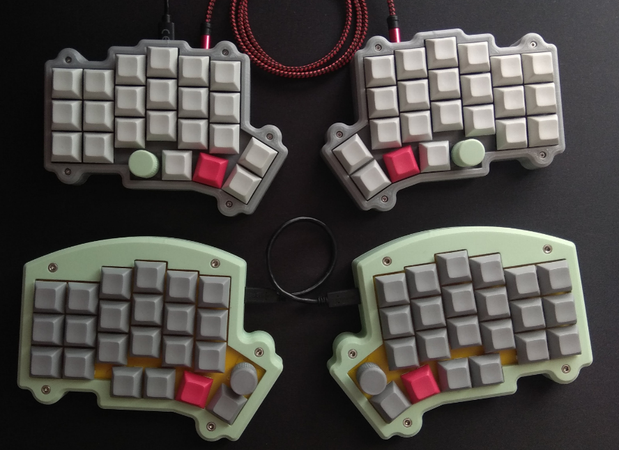 GitHub - Haring1988/ergonomic-keyboards: 人体工程学键盘汇总