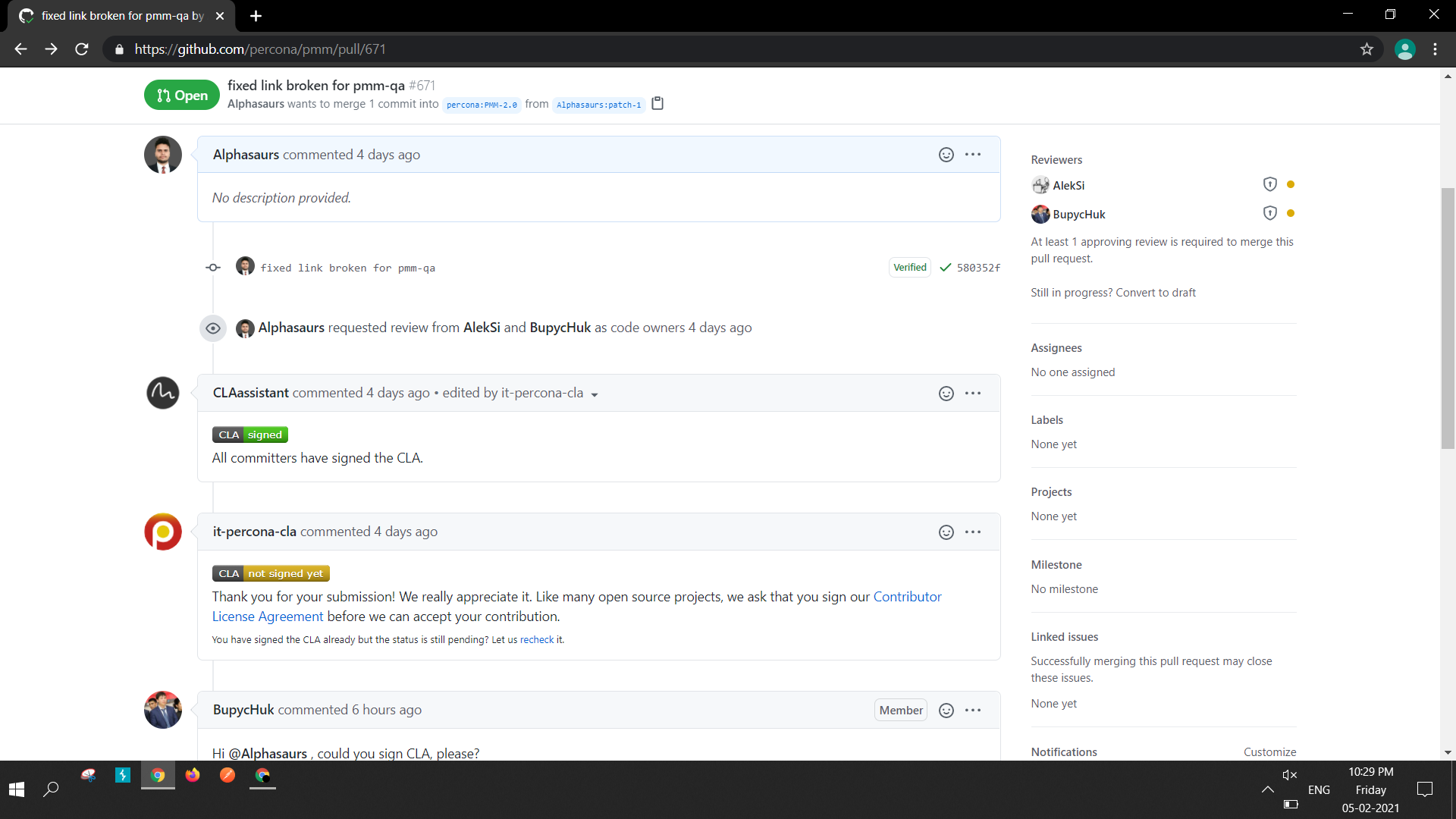 Unable to sign CLA · Issue #661 · cla-assistant/cla-assistant · GitHub