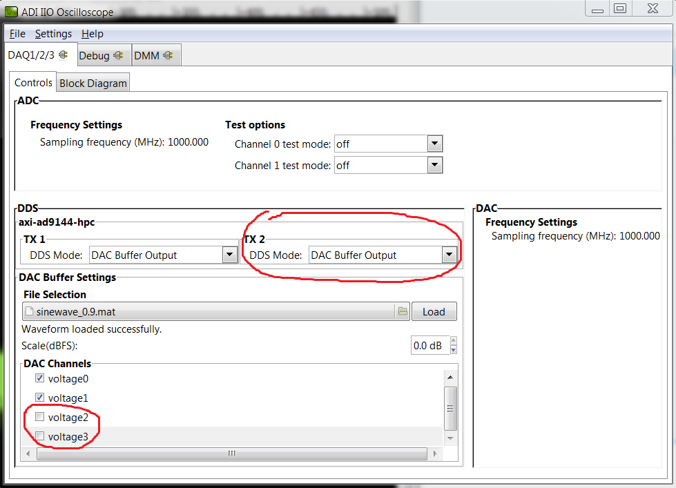 DAQ2: DAC uses only two channels · Issue #104 · analogdevicesinc/iio-oscilloscope · GitHub