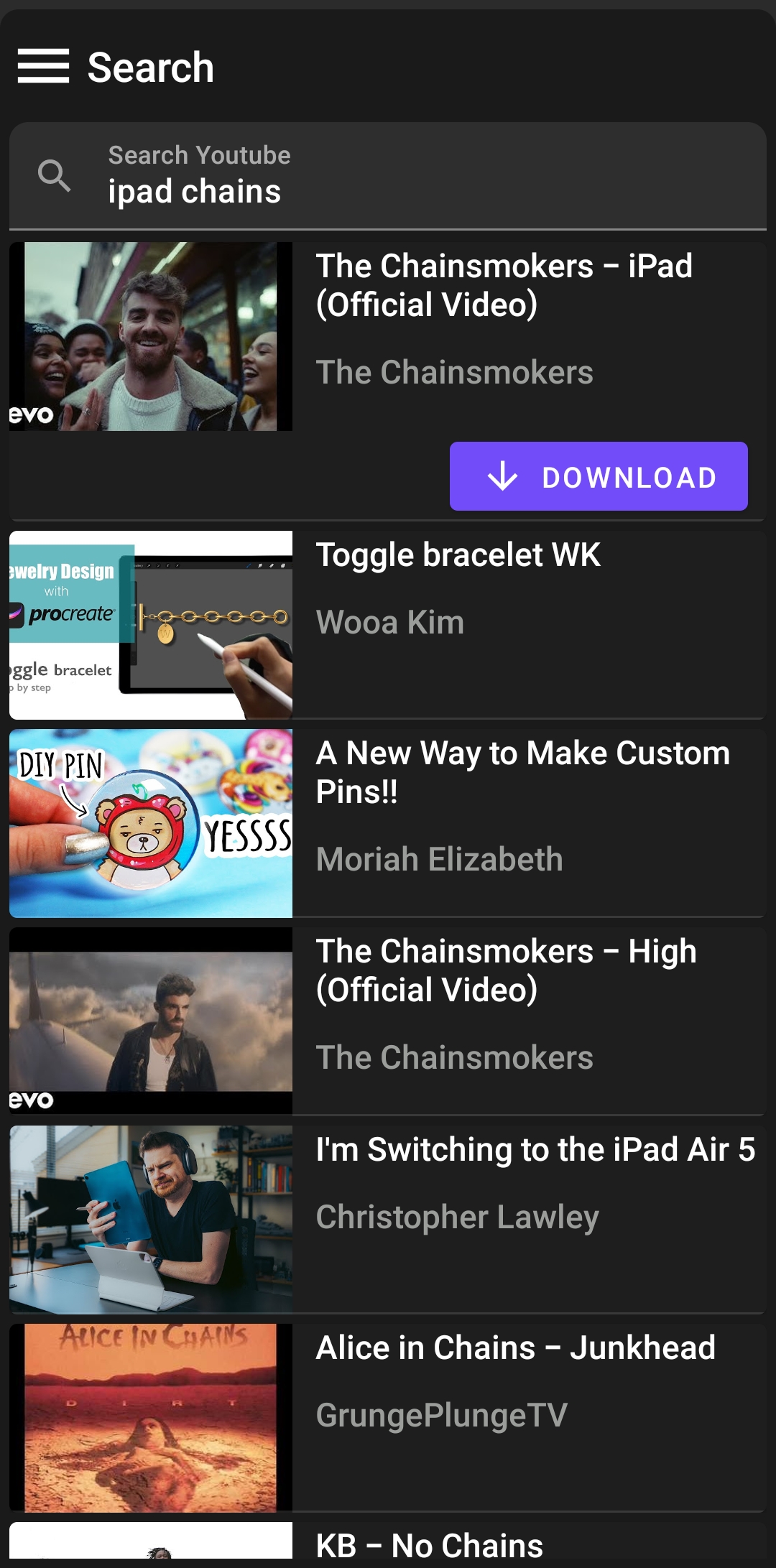 GitHub - abh80/MPlayer: Music Player for android, which can download and play music from youtube