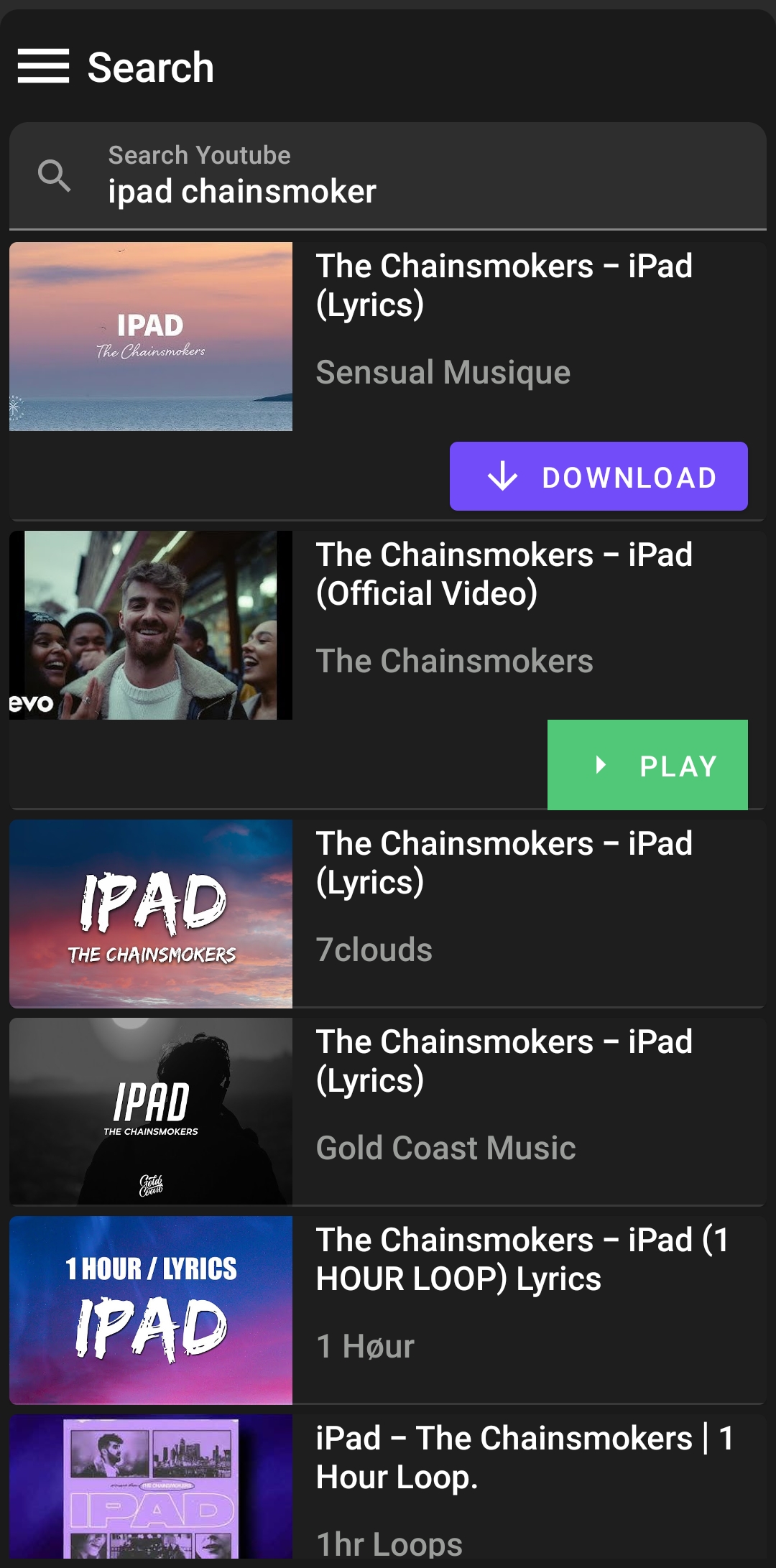 GitHub - abh80/MPlayer: Music Player for android, which can download and play music from youtube