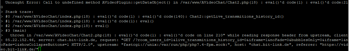 The Chat2 plugin don't wont on Chat Stand Alone mode · Issue #4655 ...