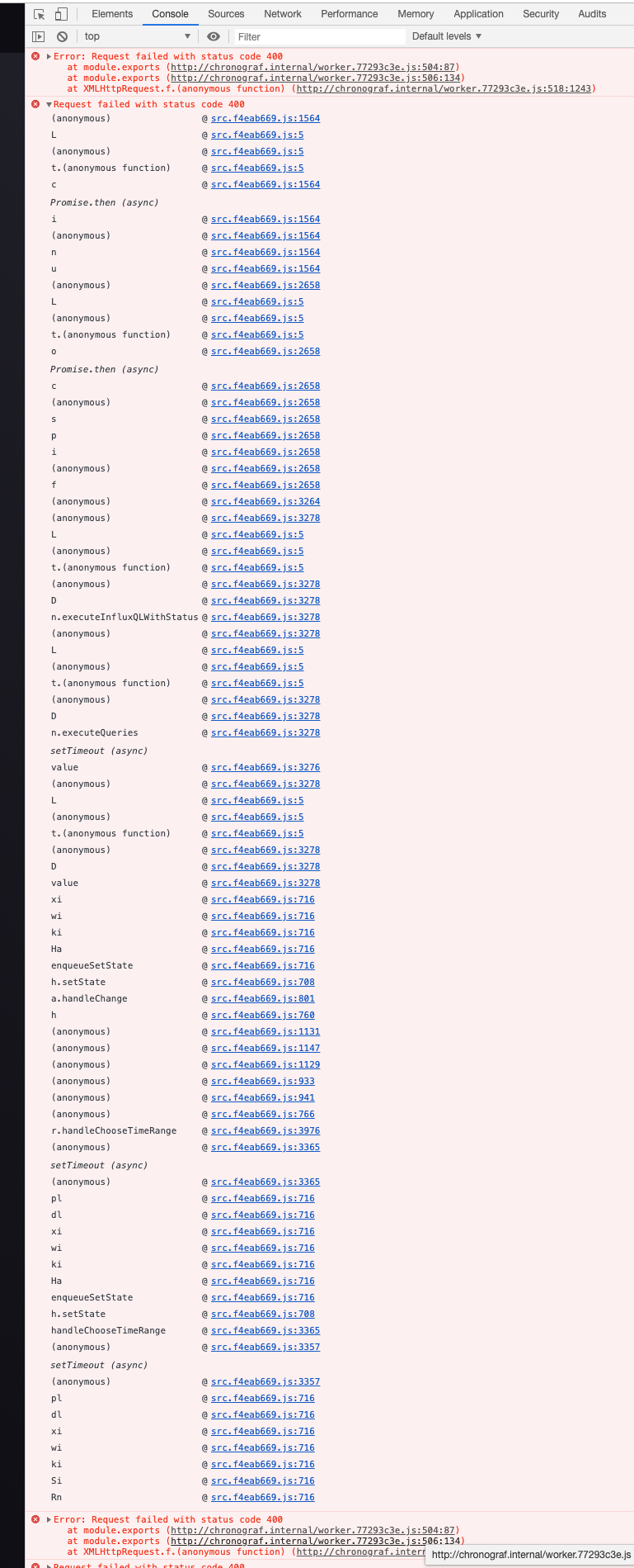 Date picker not working Chronograf · Issue #5178 · influxdata/chronograf · GitHub