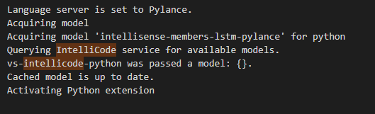 An empty model is passed, no starred suggestions · Issue #285 · MicrosoftDocs/intellicode · GitHub
