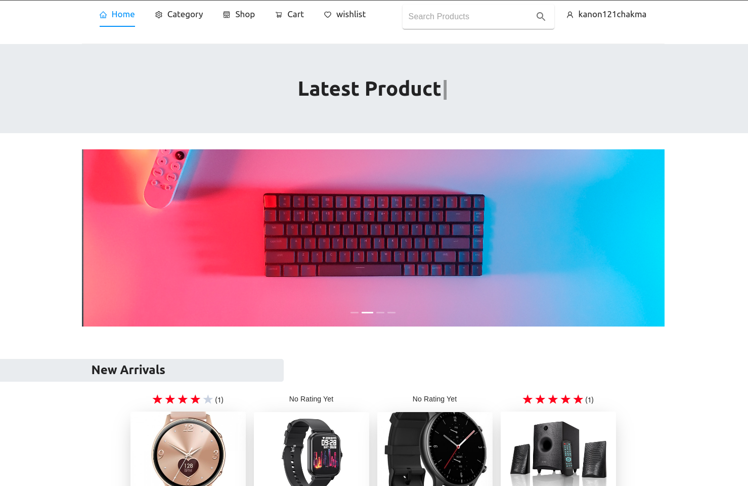 GitHub - kanonChakma/Top-Choice: Full-stack eCommerce based web application built with Reactjs ...