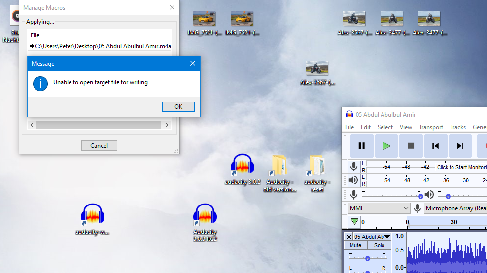 Audacity crashes when the output directory for Macros is set to C:\ · Issue #1174 · audacity ...