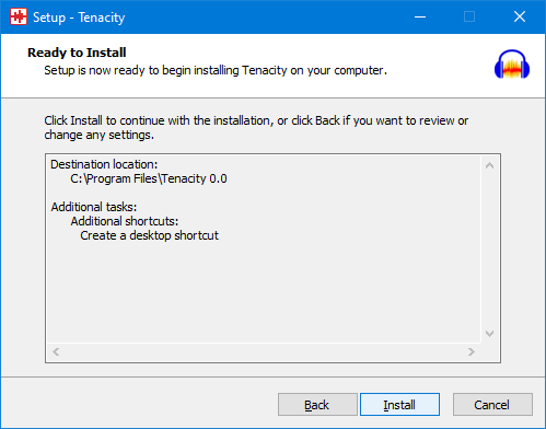 Audacity logo used in Windows installation dialogs · Issue #502 · tenacityteam/tenacity-legacy ...