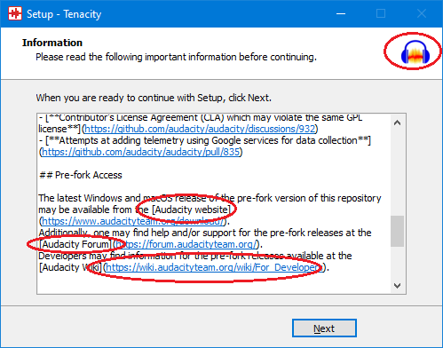 Audacity logo used in Windows installation dialogs · Issue #502 · tenacityteam/tenacity-legacy ...
