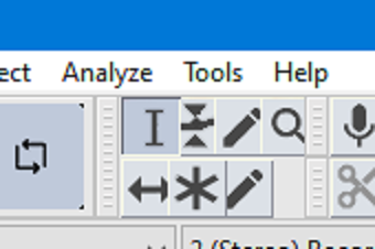 Windows and Linux: Transport toolbar has black dots at the corners of ...