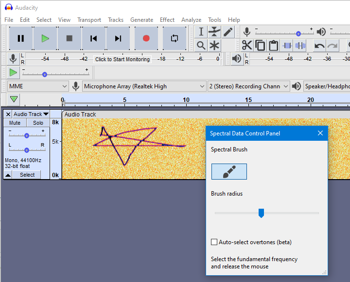Brush tool: Internal error/crash at WaveTrack.cpp line 1085 · Issue #1830 · audacity/audacity ...