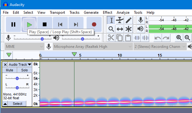 Play position cursor can be virtally invisible against track ...