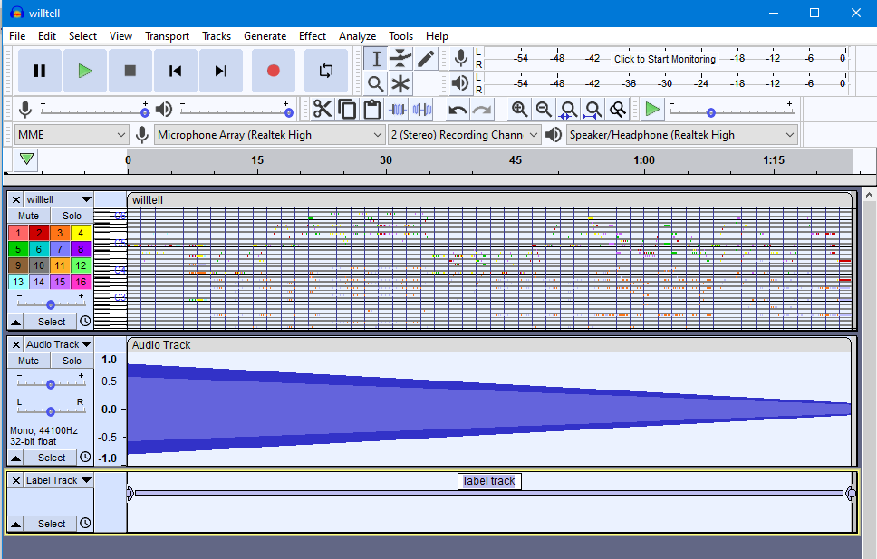 Change Speed with Sync-Lock changes Note tracks incorrectly · Issue ...