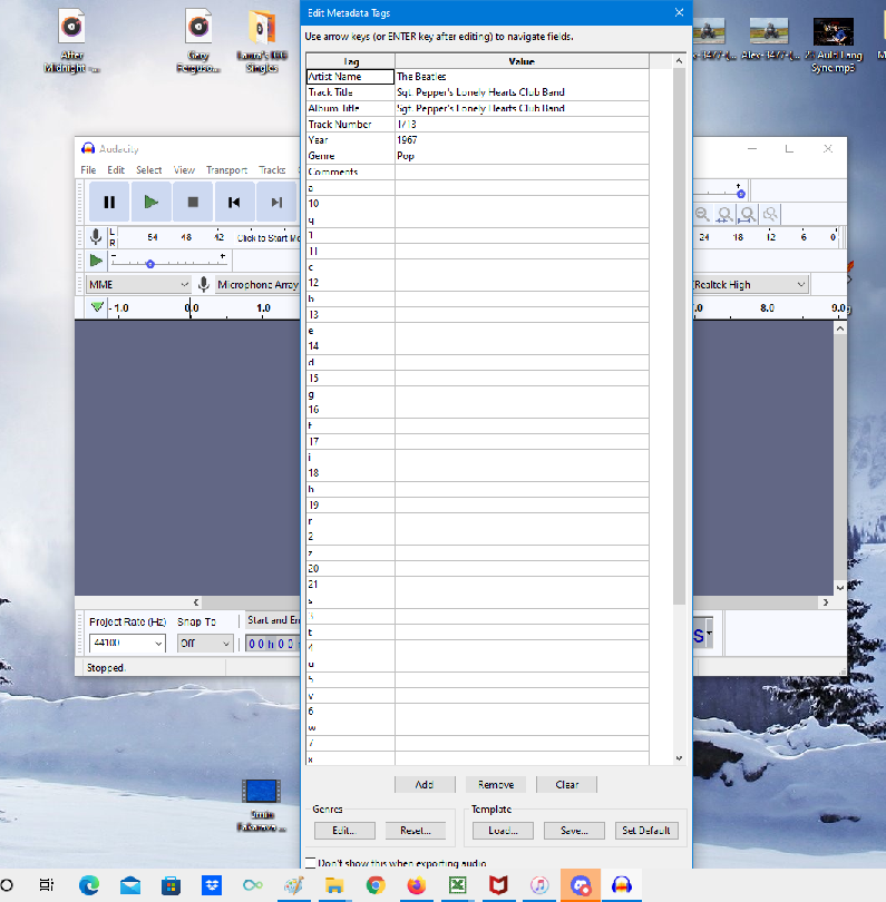 Metadata Editor may have a minimum height greater than the display ...