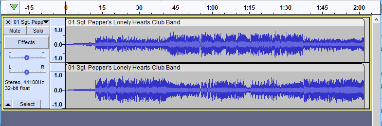 Collapsed stereo tracks with double Clip-handle drag-bars display no ...