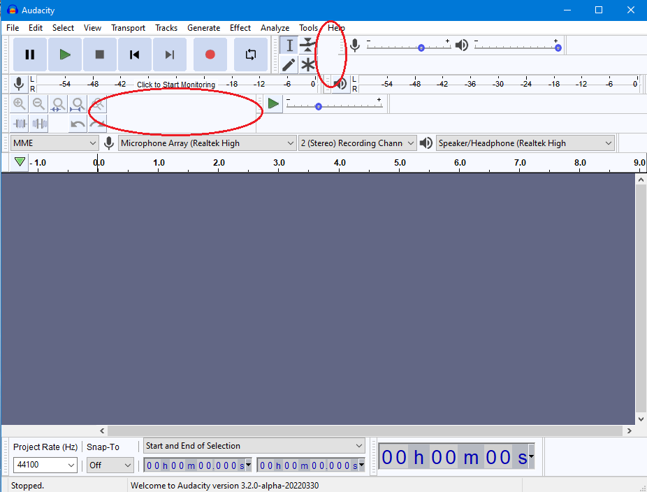 Clean up top navigation bar · Issue #2716 · audacity/audacity · GitHub