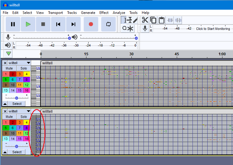 Copying or Duplicating a Note track changes the vertical scale of the ...