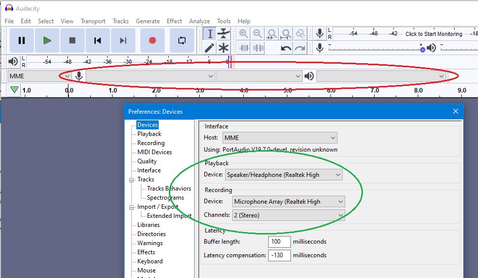 Following a Reset Configuration the fields for Mic, Channels and Speaker are shown blank · Issue ...