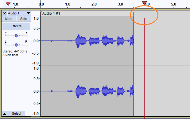 Recording and Playback cursor in the track no longer span the Clip ...