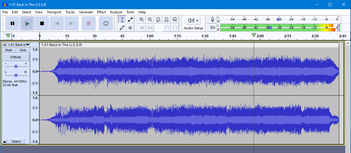 Combine the Mixer toolbar with the meter toolbars · Issue #2779 · audacity/audacity · GitHub