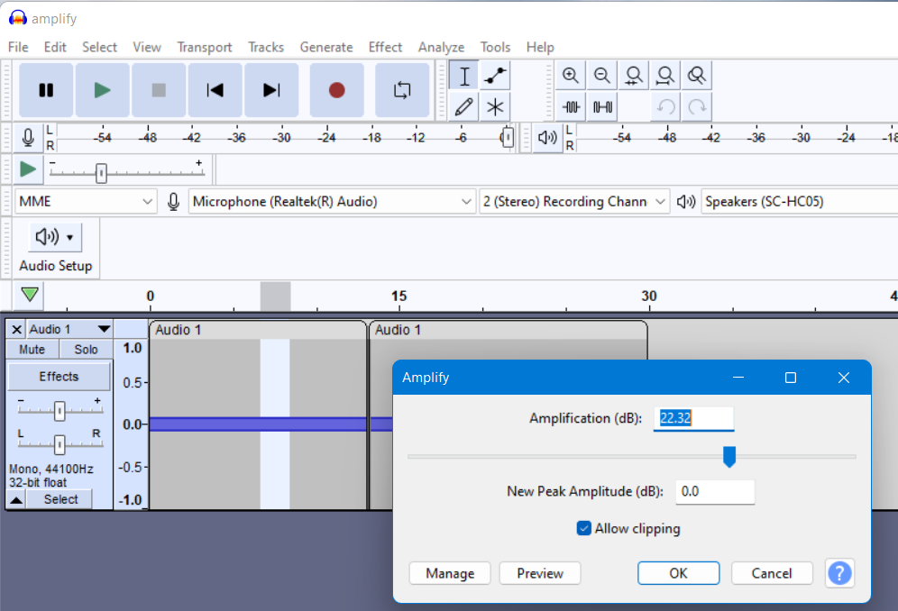 Incorrect peak level detection · Issue #3372 · audacity/audacity · GitHub