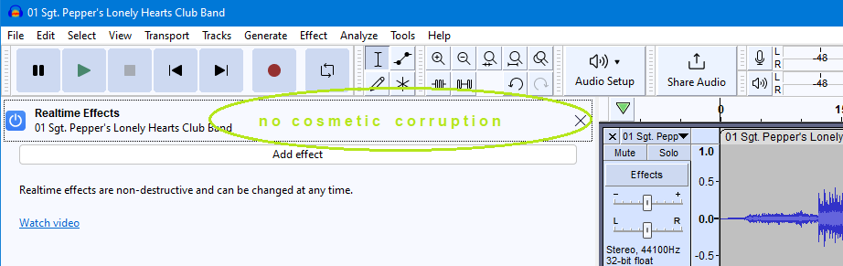 Visual corruption on Windows when enlarging the real-time effecs stack pane · Issue #3641 ...