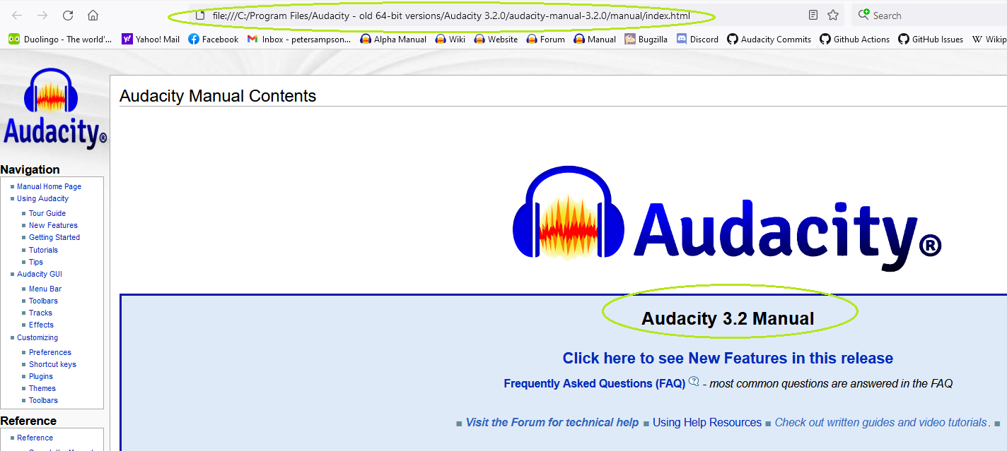 3.2 online Manual declares itself to be 3.3 · Issue #3786 · audacity/audacity · GitHub