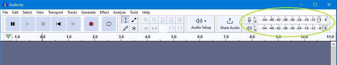 Input & Playback metering toolbars: UI enhancements · Issue #3627 · audacity/audacity · GitHub