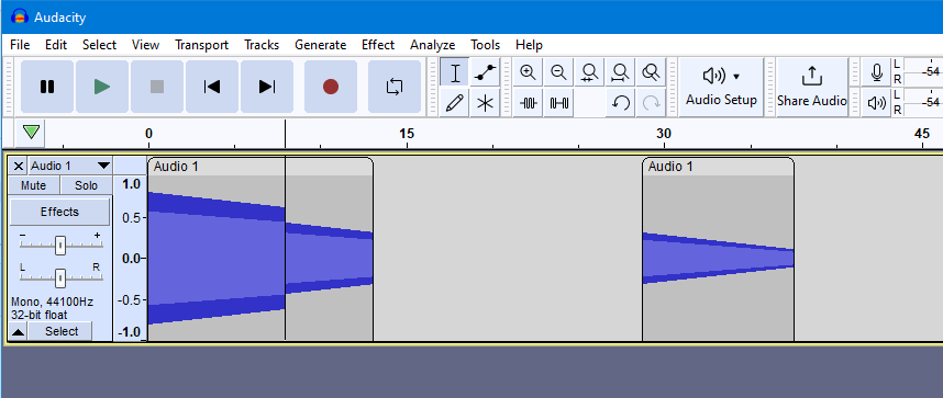 "Truncate Silence" fails to work on any gaps between Clips · Issue #3988 · audacity/audacity ...