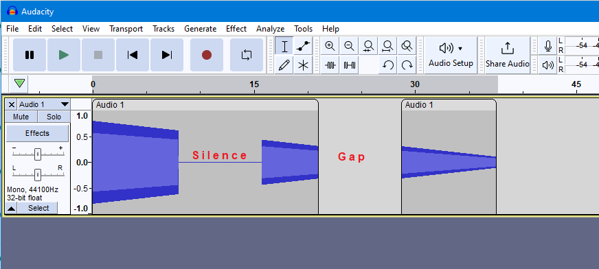 Truncate Silence Fails To Work On Any Gaps Between Clips · Issue 3988 · Audacityaudacity