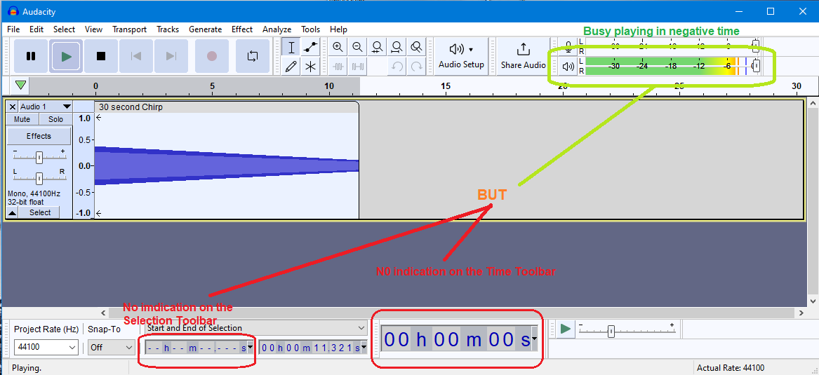 Audacity erroneously plays selected audio that is in negative time · Issue #4185 · audacity ...