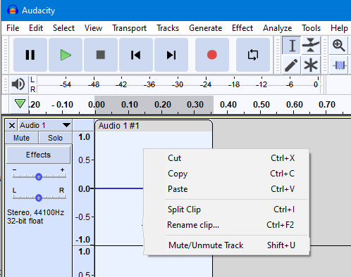 Clip context menu: the Rename Clip... would be better alongside the Split Clip · Issue #4235 ...