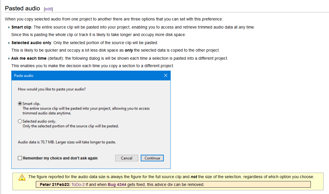 Performance And File Size Issues When Copying And Pasting A Small Portion Of A Very Large Clip