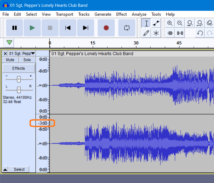 Inconsistency with Linear dB view at default track size · Issue #4411 · audacity/audacity · GitHub