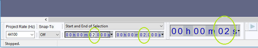 Selection Toolbar Bug In Behaviour Of Selection Startend · Issue 4471 · Audacityaudacity 