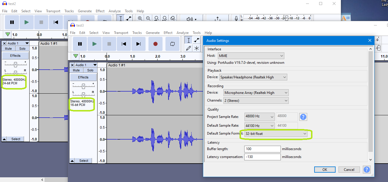 Crash on opening old projects with non-32-bit tracks · Issue #4552 · audacity/audacity · GitHub