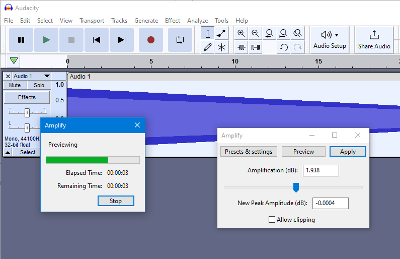 Inconsistent tooltip for "Preview" button · Issue #4587 · audacity/audacity · GitHub