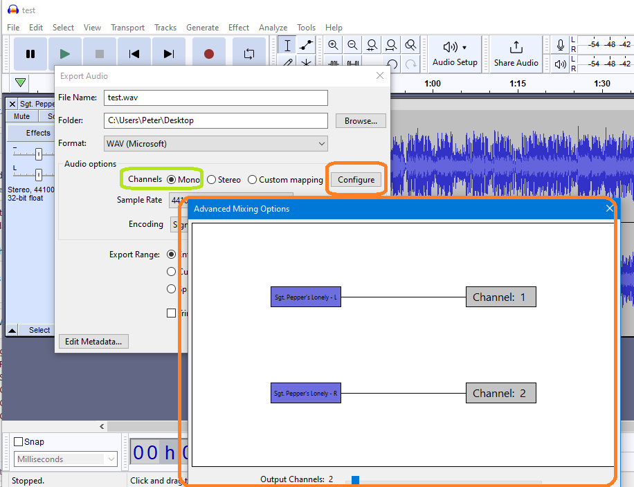 New Export: Configure button should only be available when "Custom mapping" is selected · Issue ...