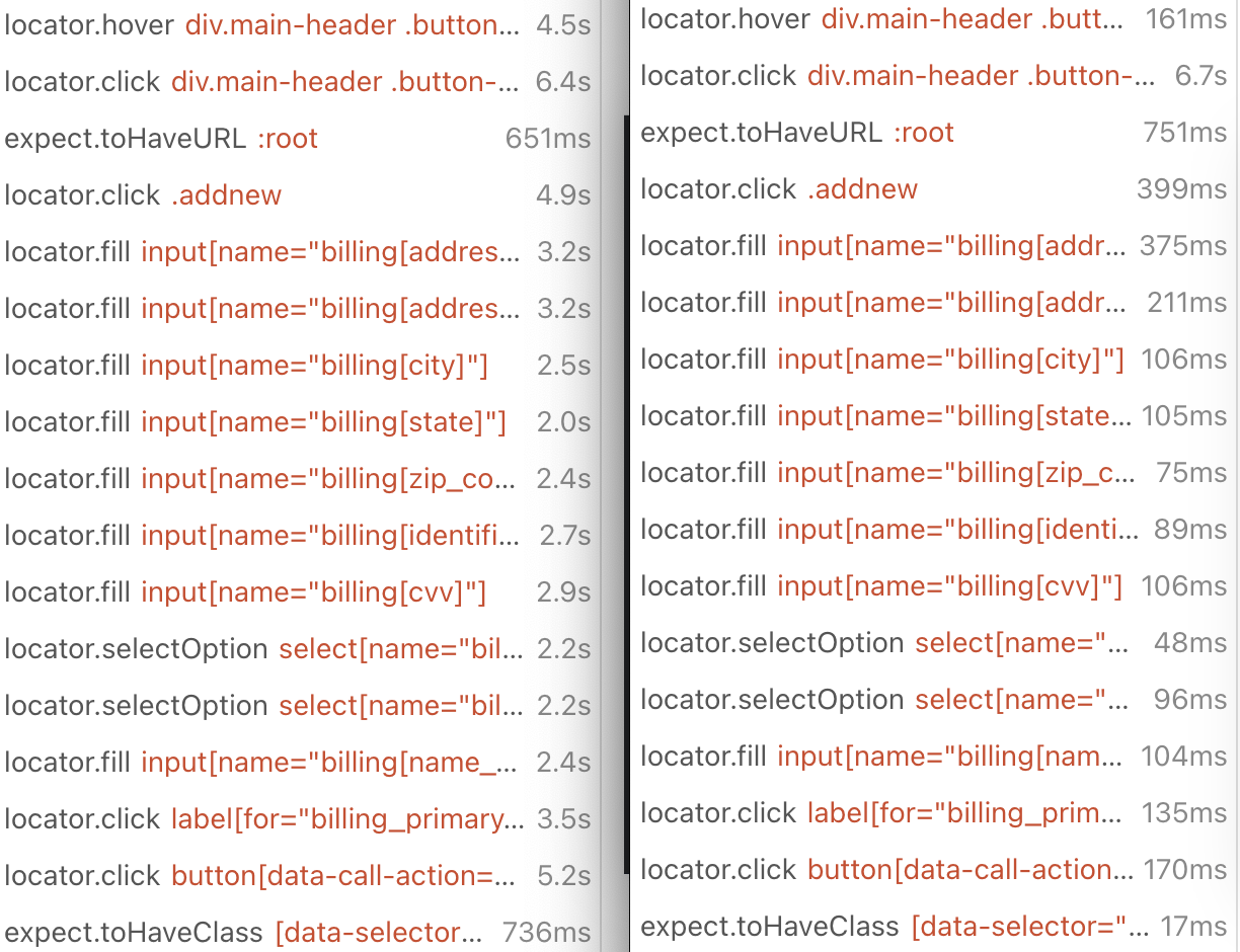 [bug] Test Execution In Webkit Is Very Slow · Issue 18119 · Microsoft Playwright · Github