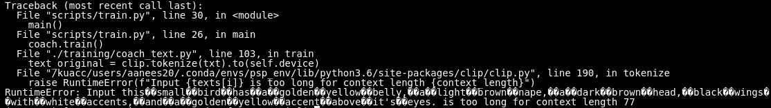 Input {text} is too long for context length 77 · Issue #187 · openai/CLIP · GitHub