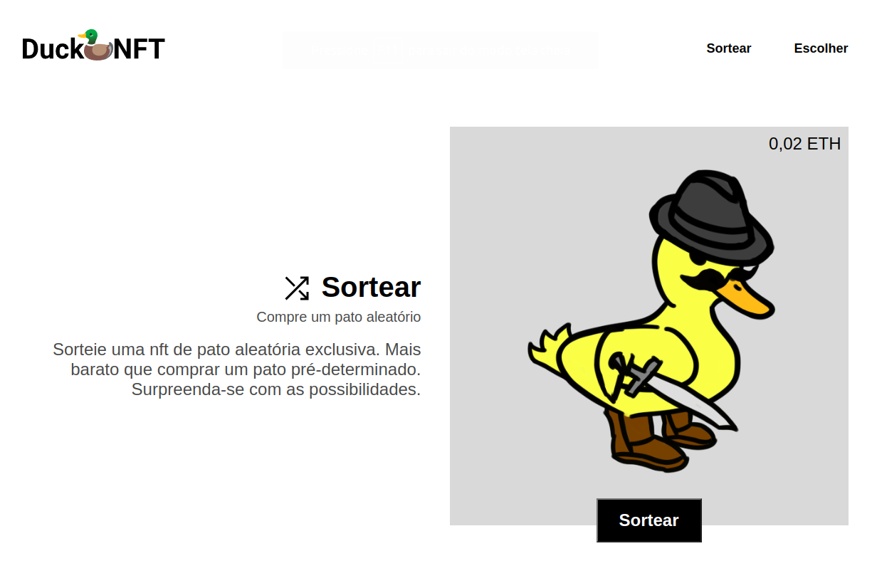 GitHub - MarcosBB/Duck_NFT_frontend: Marketplace de NFT de patos.