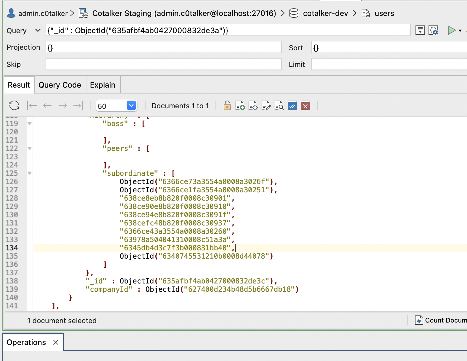 Bug report: Subordinate en base de datos se ven sin ObjectId · Issue #1255 · Cotalker ...