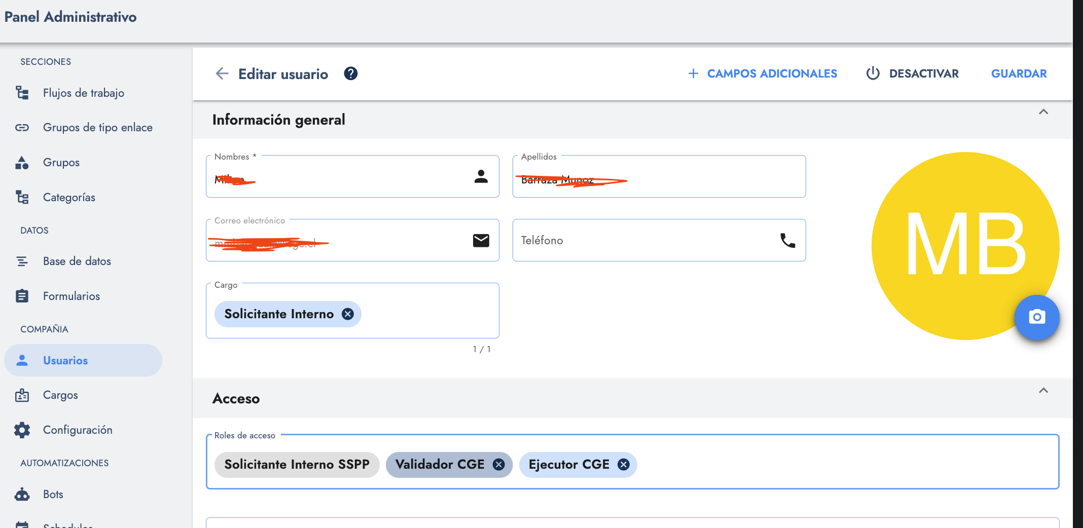 Bug report: Access roles heredados del jobtitle no sirven para hacer consultas vía API · Issue ...