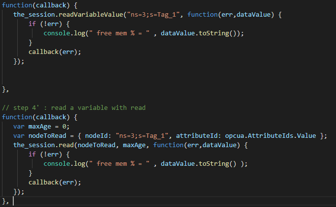 how to read a node form OPC UA server · Issue #623 · node-opcua/node ...