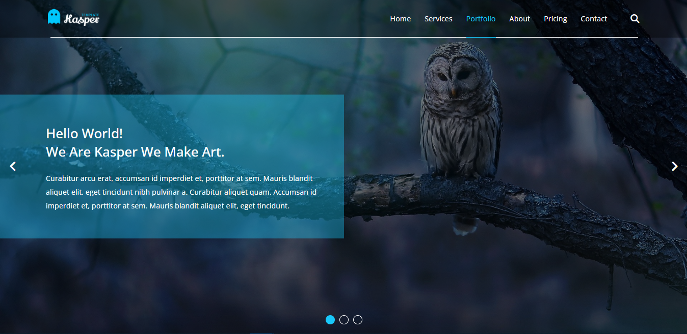 GitHub - ahmedelayk/Kasper-Template: Kasper Template website using Html and Css.