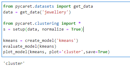 [BUG] Save=True not working with clustering module. · Issue #2180 · pycaret/pycaret · GitHub