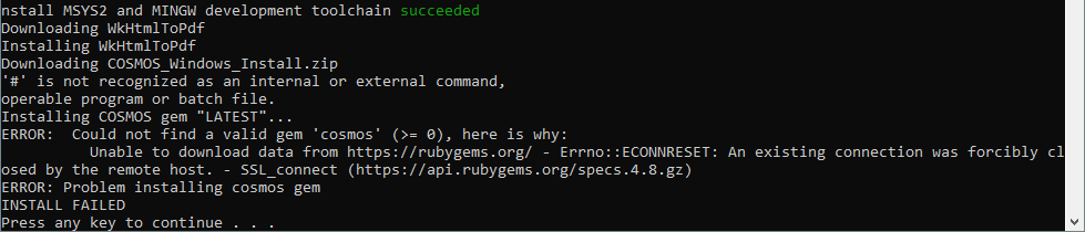 COSMOS fails to install on loading cosmos gem · Issue #988 · BallAerospace/COSMOS · GitHub