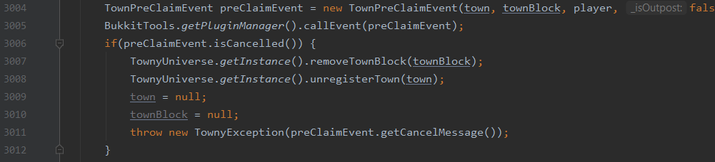 Town creation got canceled by SiegeWar but broadcasted in the chat · Issue #5852 · TownyAdvanced ...