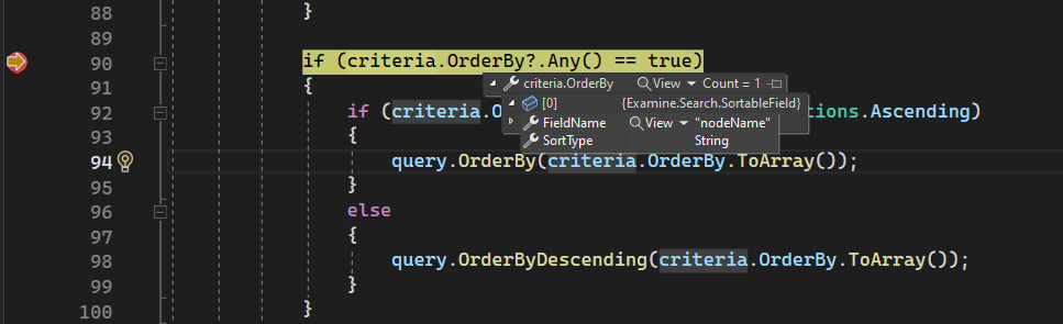 Examine Sort Order - v10/11 · Issue #13681 · umbraco/Umbraco-CMS · GitHub