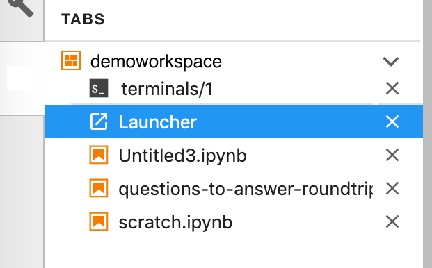 Create a workspaces GUI · Issue #6944 · jupyterlab/jupyterlab · GitHub