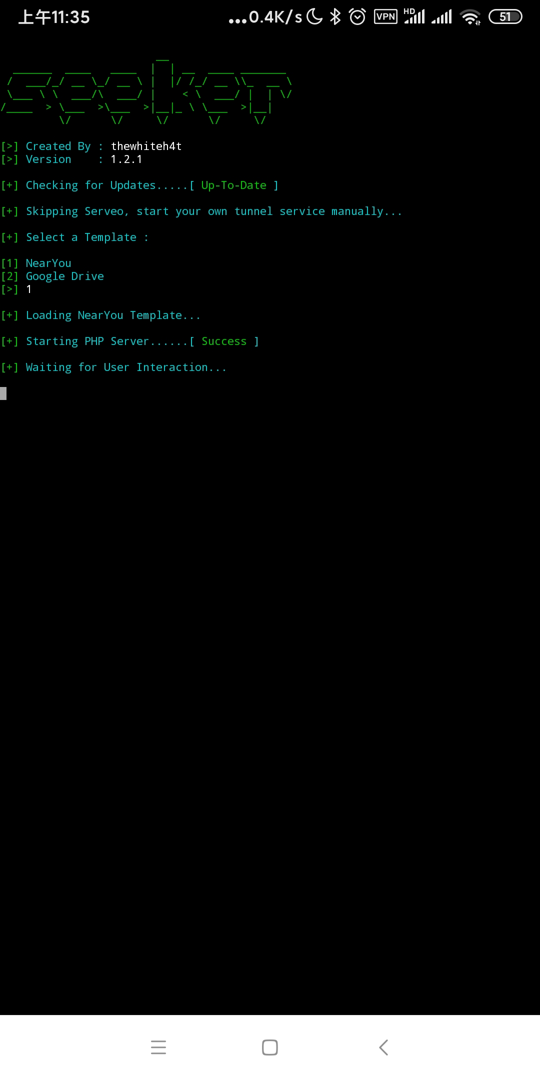 ngrok · Issue #148 · thewhiteh4t/seeker · GitHub